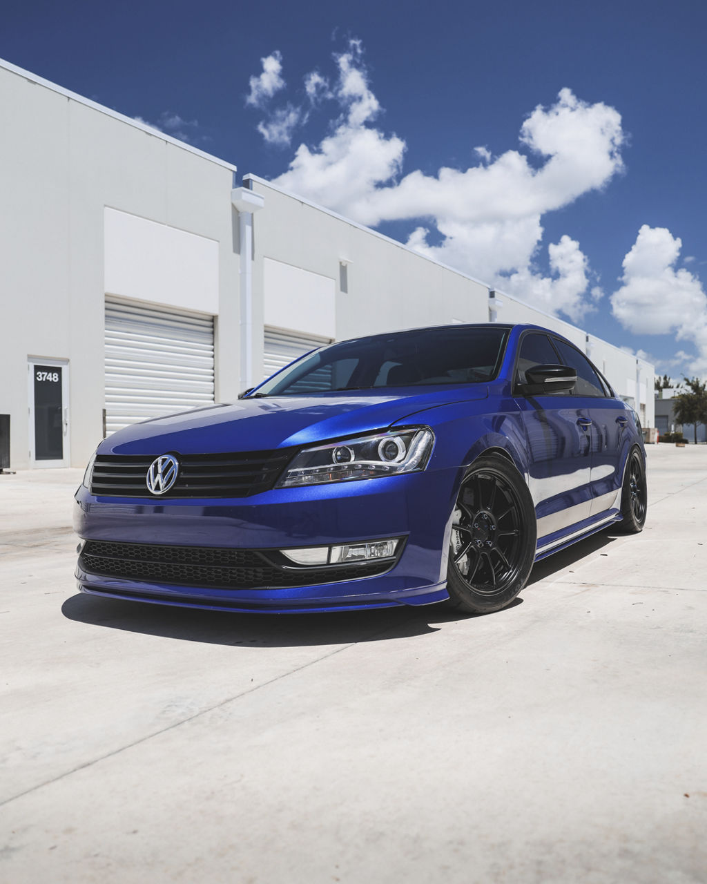 2015 Volkswagen Passat - TSW IMATRA - Black | Wheel Pros